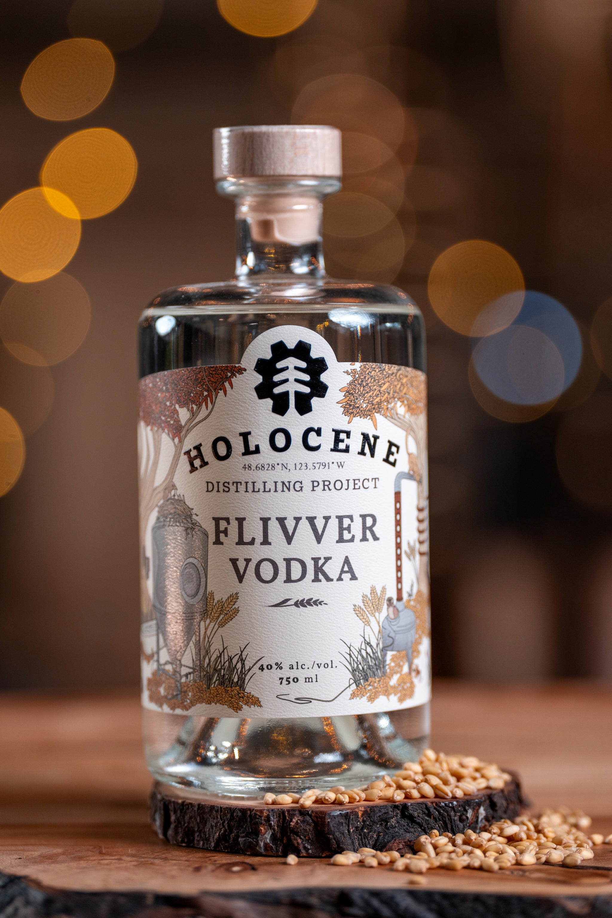Flivver Vodka - 375ml – Holocene Distilling Project